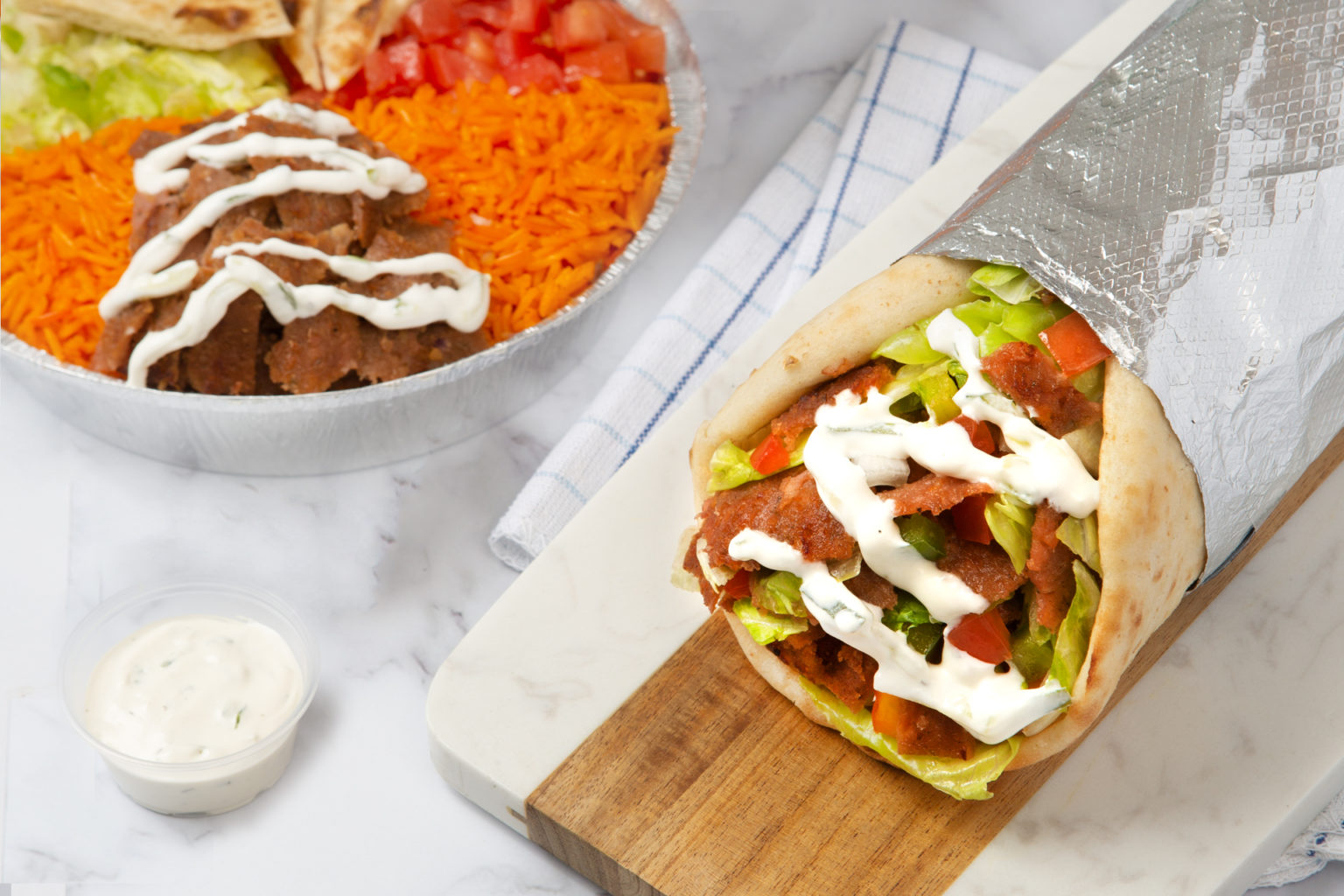 Introducing Our New Meatless Gyro for a Limited Time - The Halal Guys